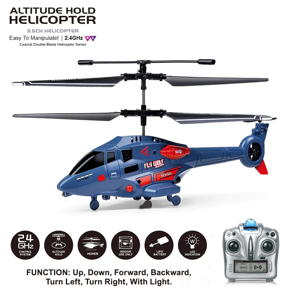 Military-RC-Helicopter-2-4GHz-3-5CH-RC-Plane-Altitude-Hold-One-Key ...