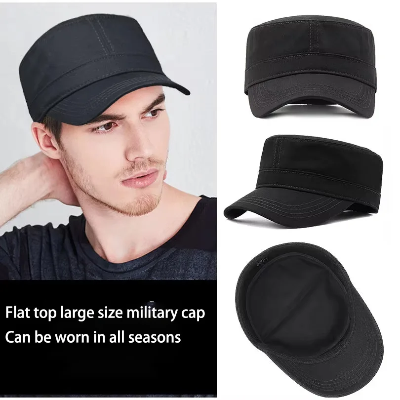 InlnDtor oversized men's flat cap bald head after closed mouth not ...