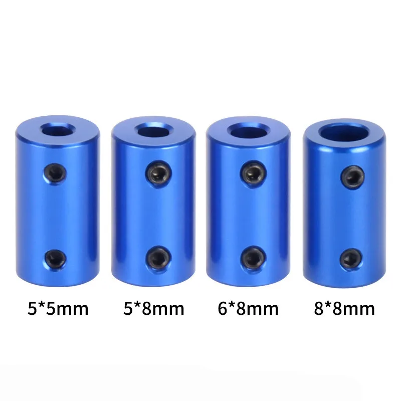 5pc D14l25 Blue Alloy Couple 5mm 8mm Drive Shaft Coupling Pull Coupler ...