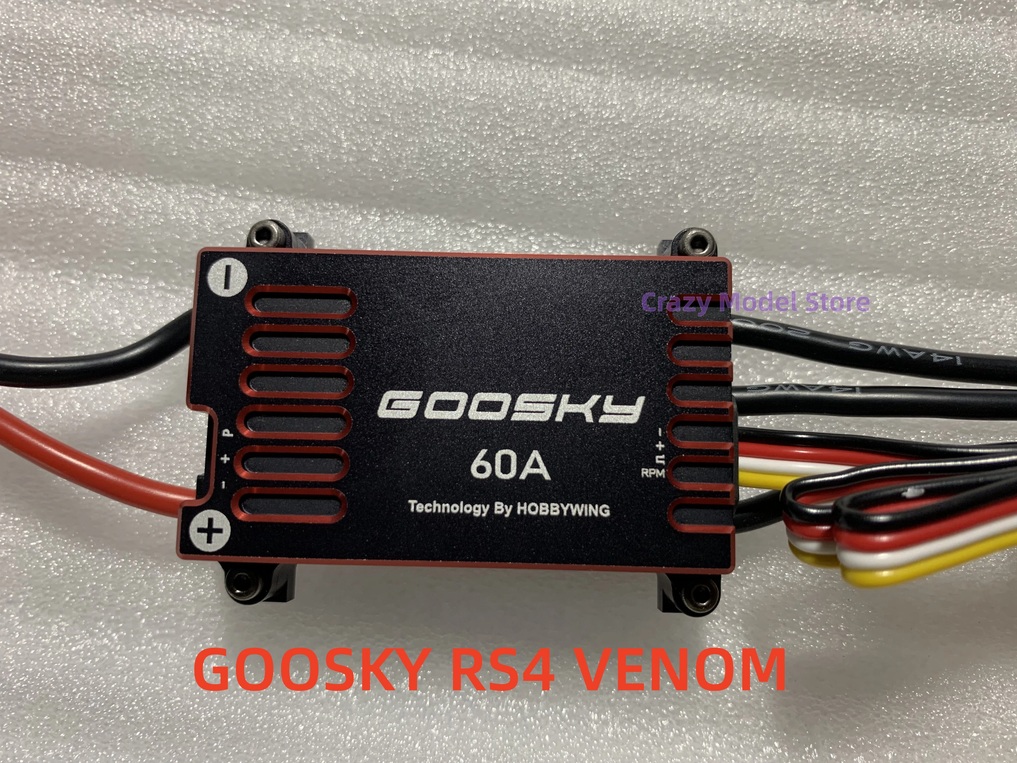 In Stock GooSky RS4 VENOM Helicopter Parts 60A ESC Technology By HOBBYWING