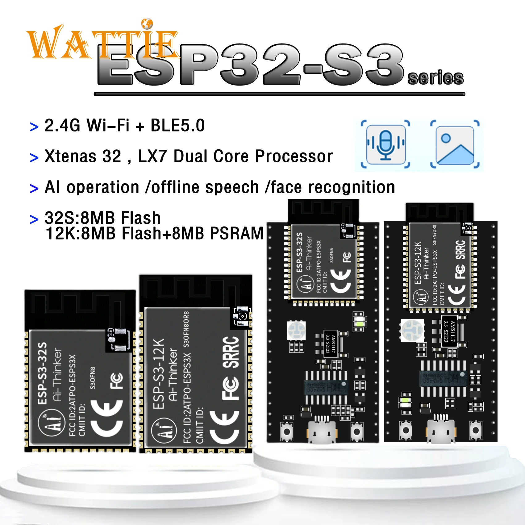Esp32-s3 S3 Esp32-s3-32s Esp32s-s3-12k Esp32 Wifi+ble5.0 New Products ...
