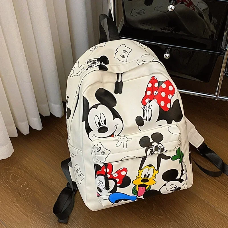 Disney-Mickey-Mouse-Cartoon-Girl-Schoolbag-Minnie-Girl-Travel-Storage ...
