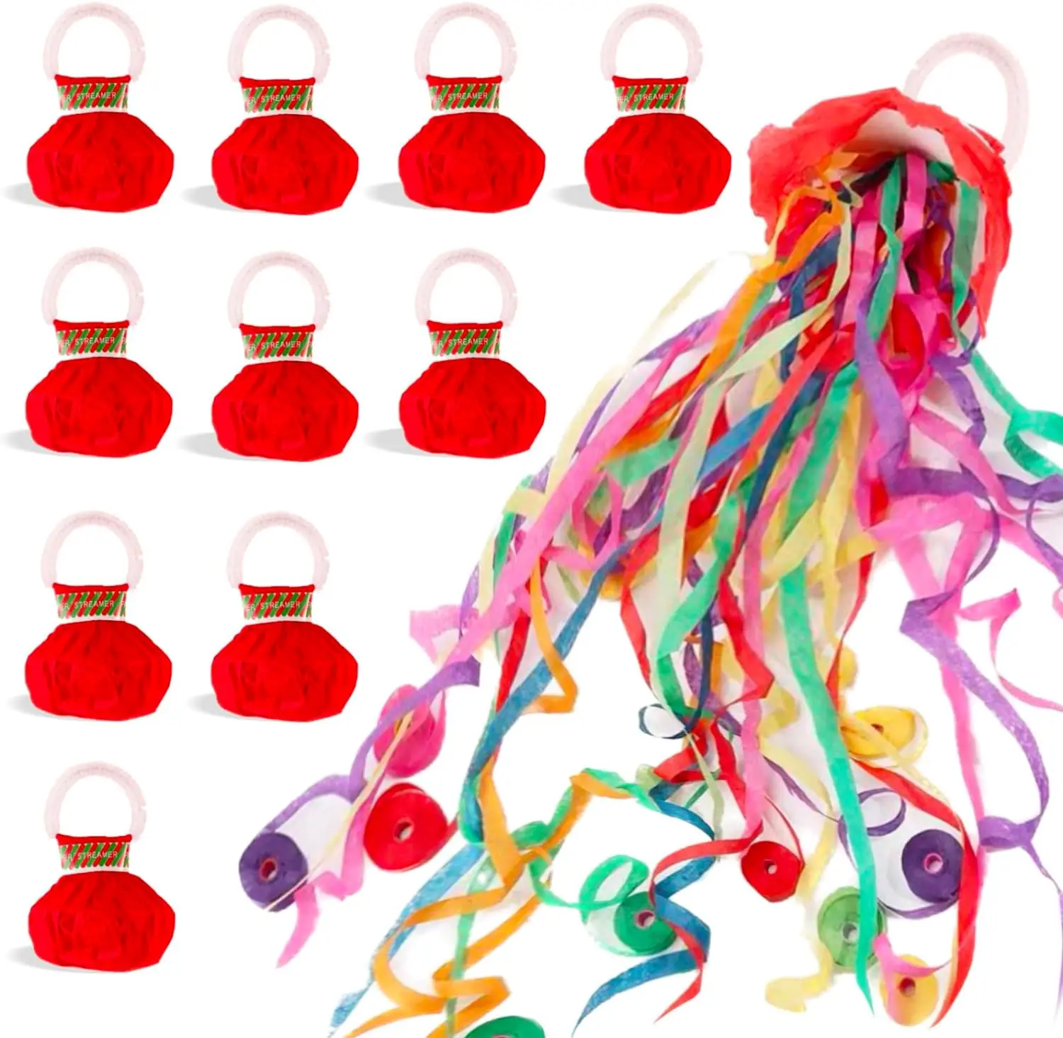 10pcs-Hand-Throw-Streamers-Poppers-Confetti-Poppers-Colorful-No-Mess ...