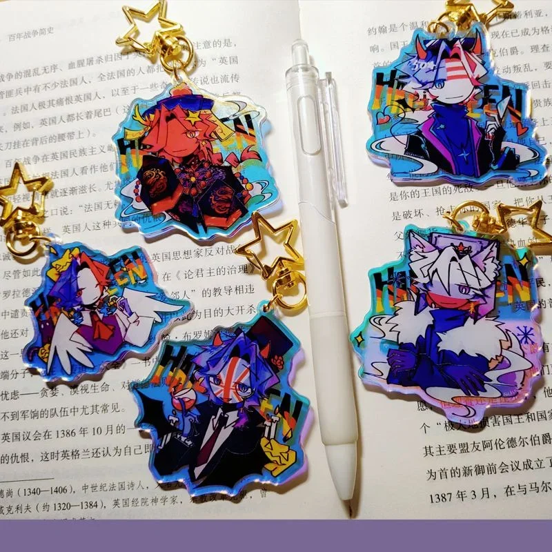 Countryhumans-KeyChain-Men-Anime-Key-Chain-Women-Acrylic-Car-Cosplay ...