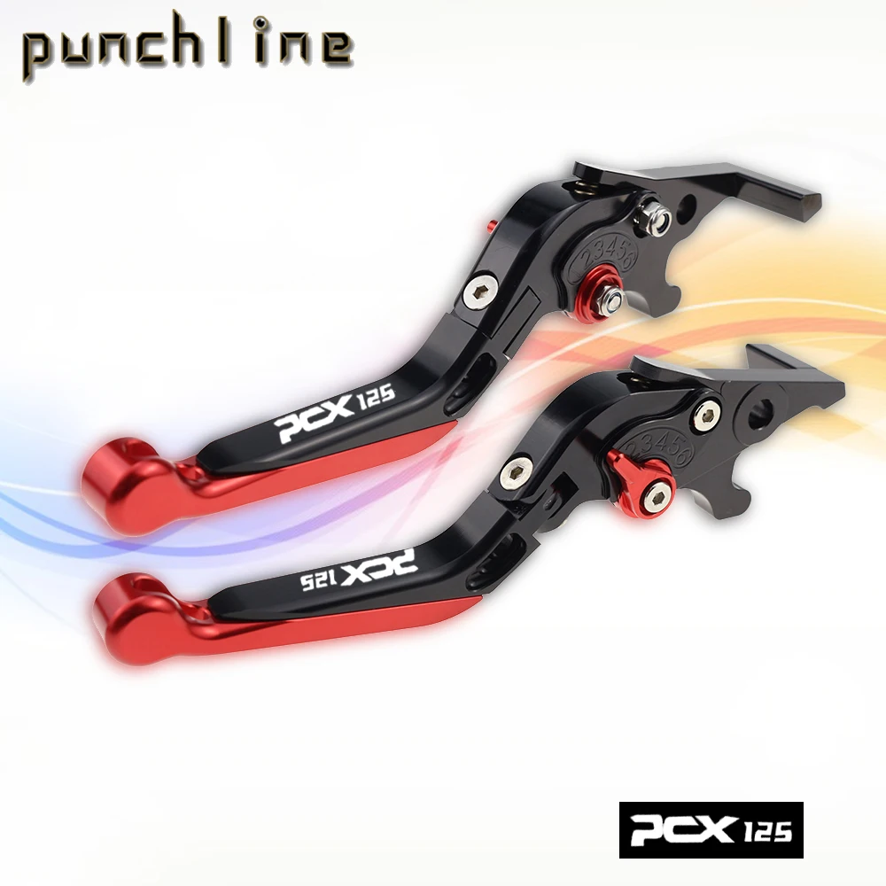 Fit-For-PCX-125-2020-PCX125-Motorcycle-Folding-Extendable-Brake-Clutch ...