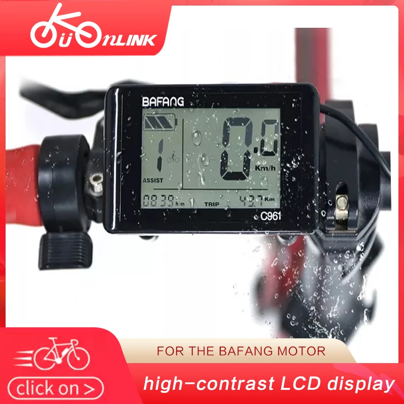 C961-Bafang-Display-Electric-Bicycle-Conversion-Kit-Parts-Ebike-Display ...