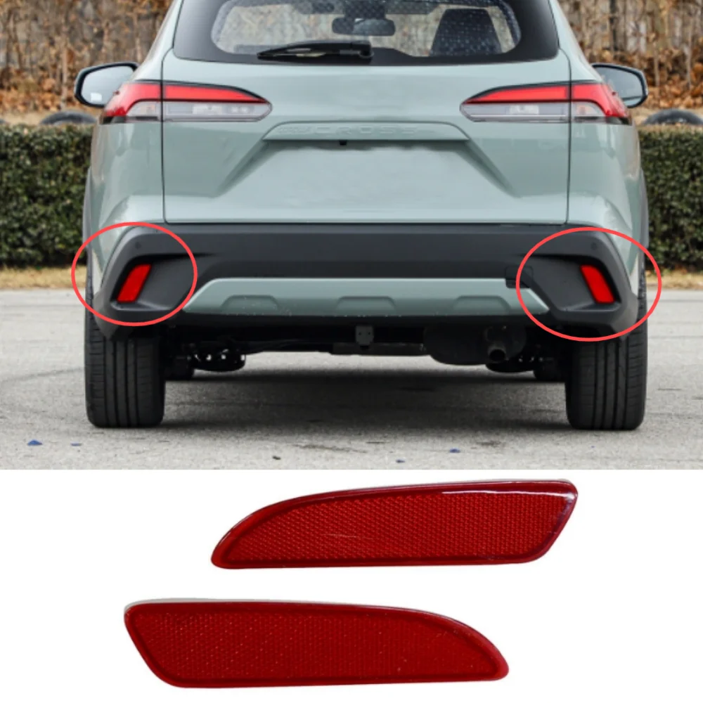 For2021-2023 Toyota Corolla CROSS Rear Bumper Reflective Warning Device ...