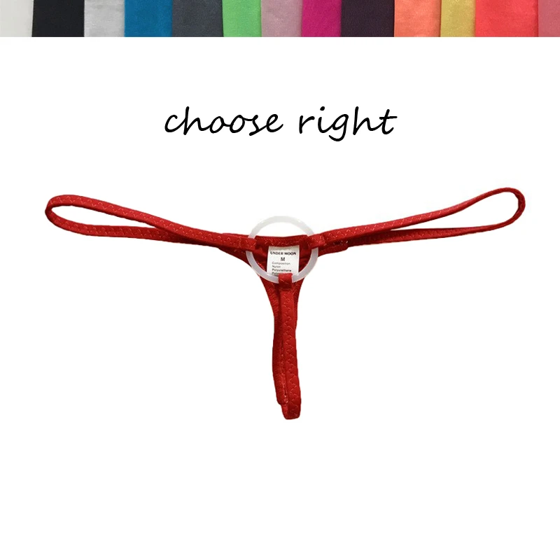 Silicone Ring Sexy Mens G-strings Underwear - G-strings & Thongs ...