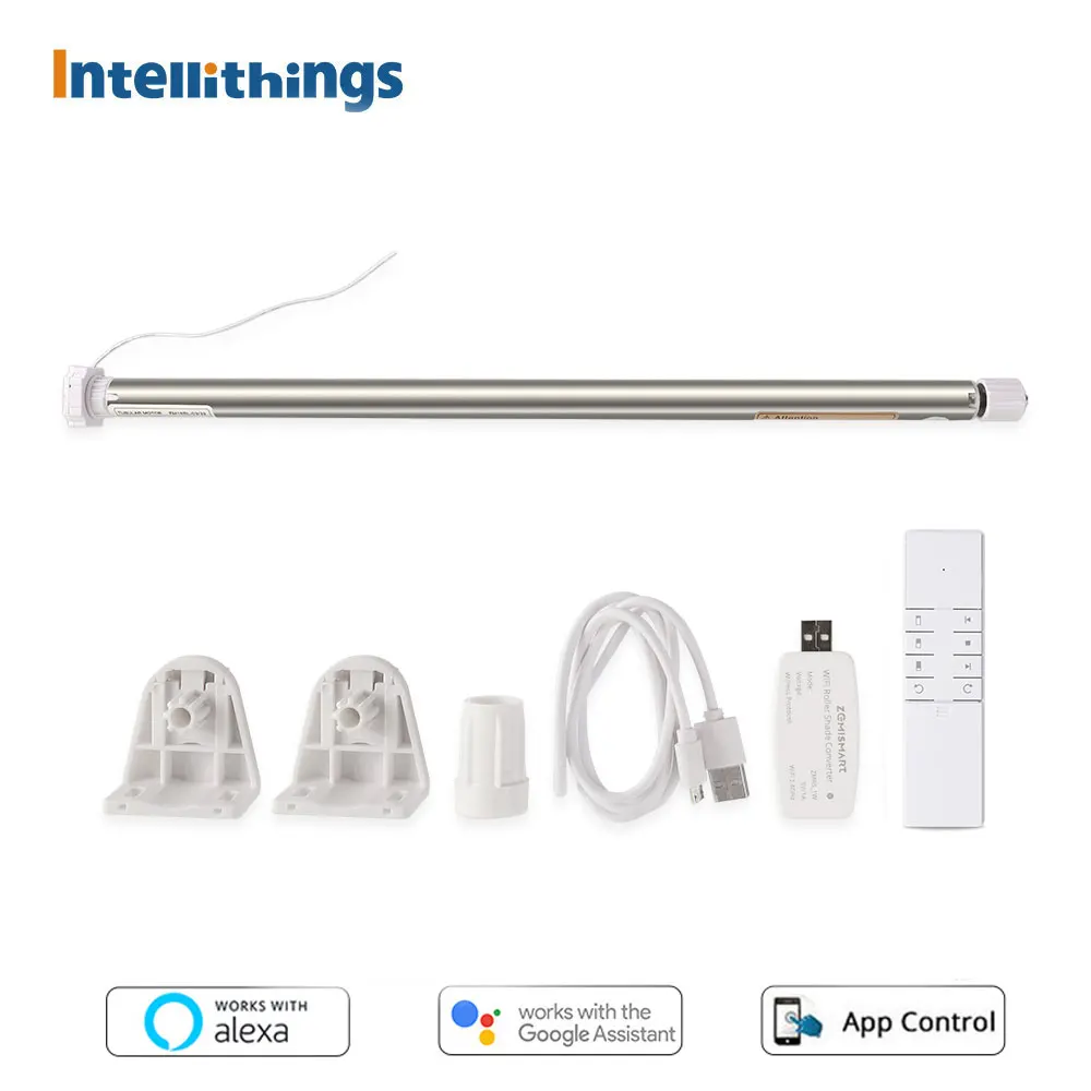 Wifi Roller Shade Motor Alexa | Google Home Electric Roller | Wifi ...