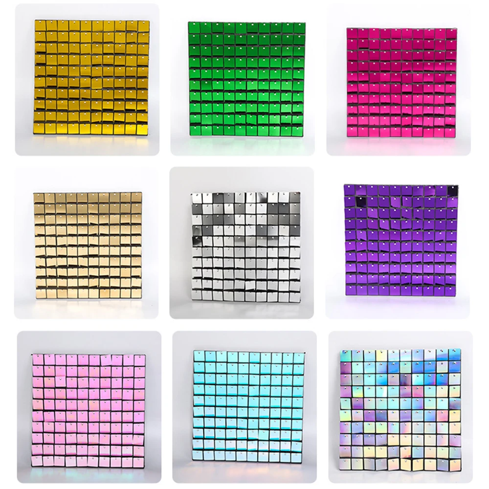 1-Pcs-Sequins-Background-Board-Wall-Sequin-Square-Wedding-Decoration ...