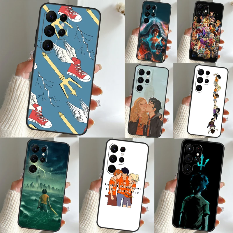 P-Percy Jackson Cartoon Phone Case For Samsung Galaxy S22 Ultra S21 S20 ...