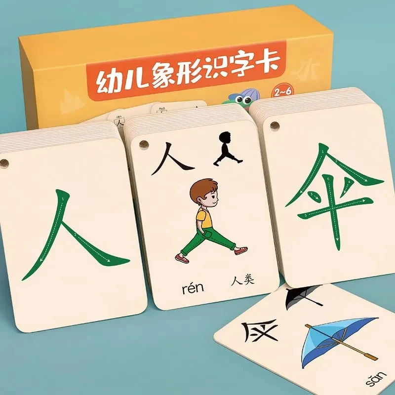 Pictogram-Recognition-Card-Baby-Early-Childhood-Education-Chinese ...