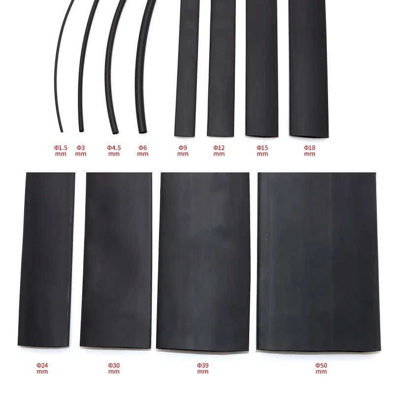 3:1 No Glue Heat Shrink Tube Polyolefin Insulated Waterproof Protection ...