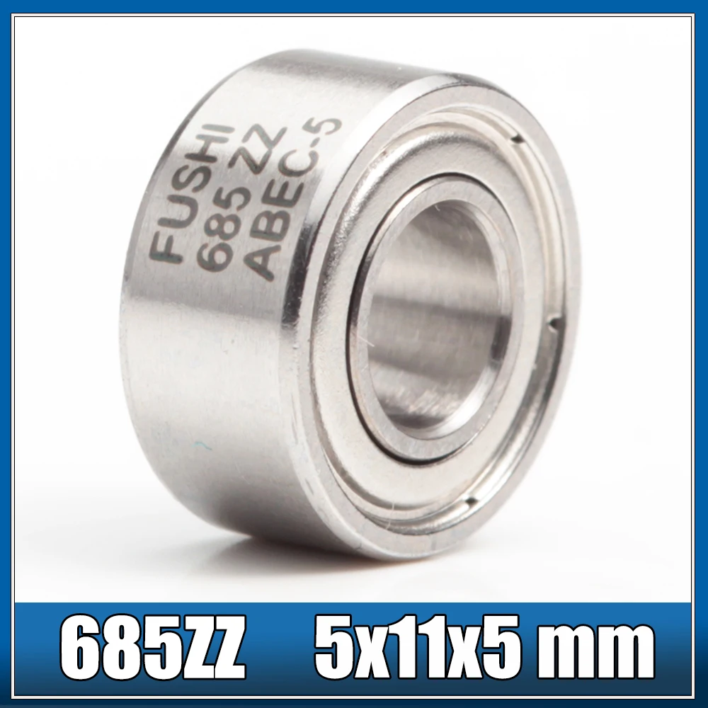 685ZZ-Bearing-ABEC-5-10PCS-5x11x5-mm-Miniature-685-ZZ-Ball-Bearings-618 ...