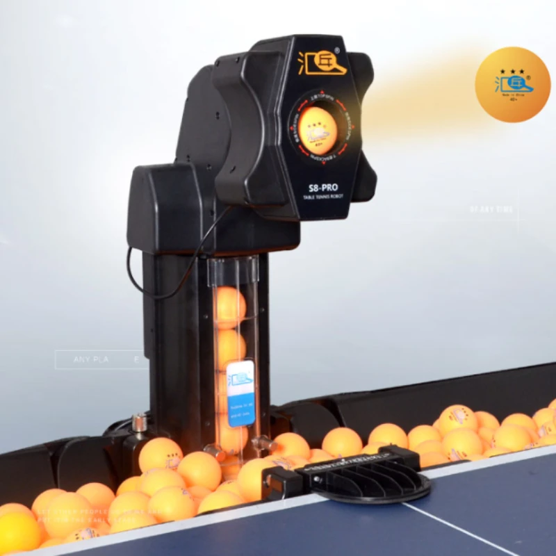 S8PRO-remote-auto-high-level-entertainment-table-tennis-40-ball ...