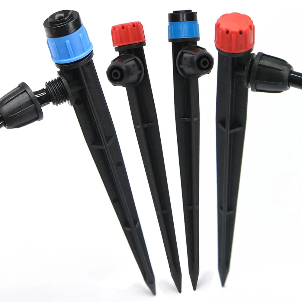 13cm Holder 8-Hole Adjustable Sprinkler 360° Vortex Nozzle on Stake for ...