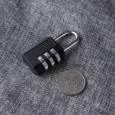 Lintolyard Upgrade Code Lock Metal Mini Luggage Small Padlock Gym ...