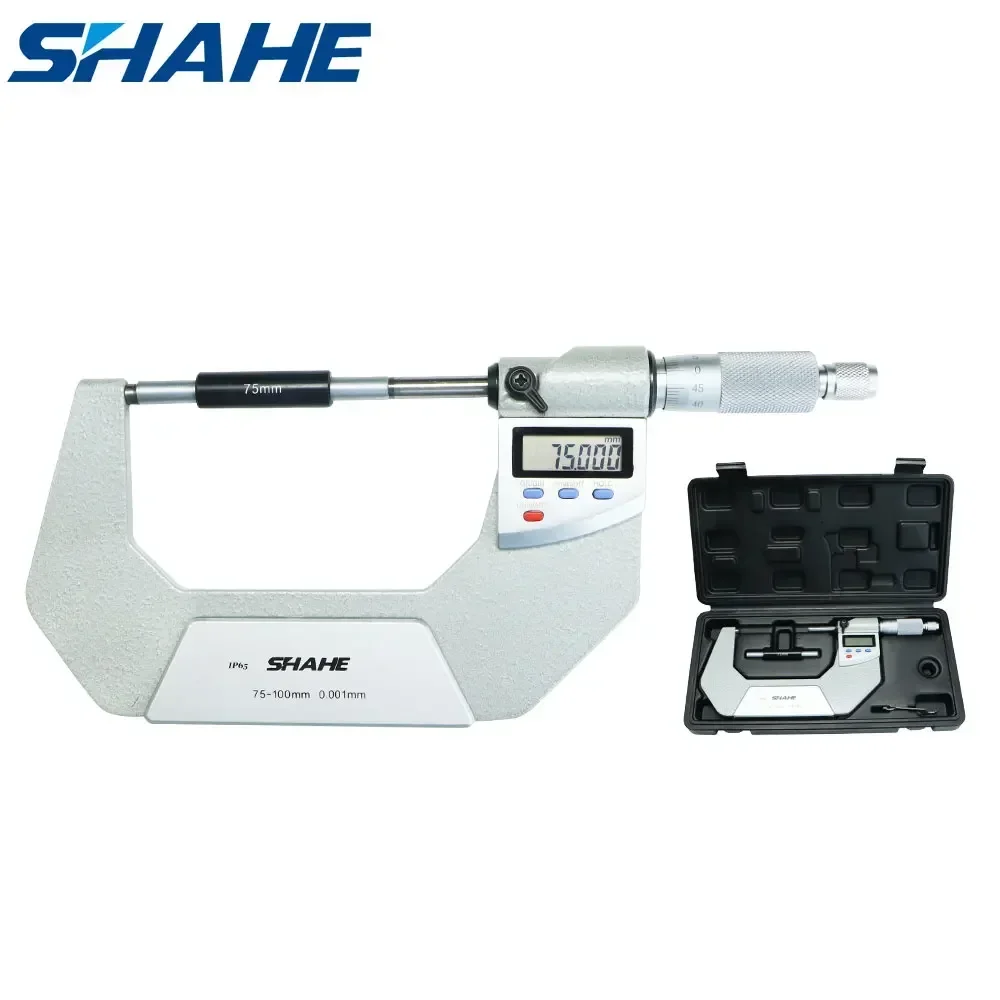 0-001mm-IP65-Waterproof-Digital-Outside-Micrometer-75-100mm-Electronic ...