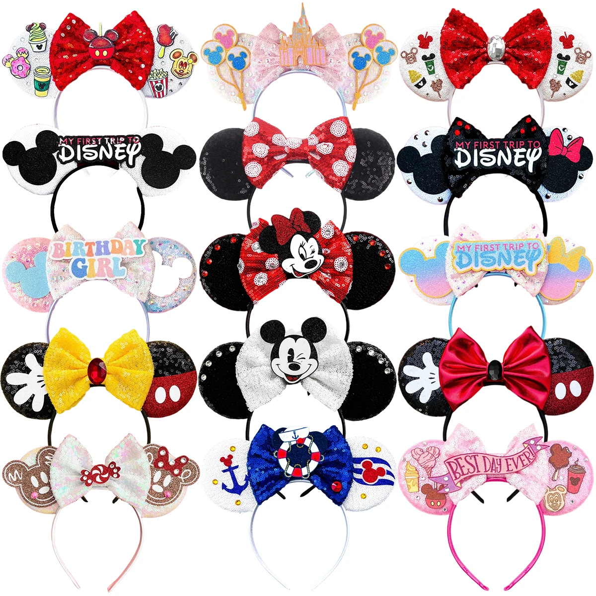 Disney-Mickey-Mouse-Ears-Headbands-Women-Child-Party-Hair-Accessories ...