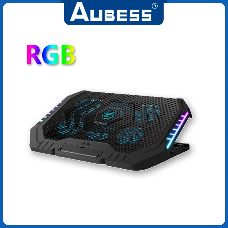 RGB Gaming Laptop Stand Air Cooler Laptop Stand Holder Com 6 Base de ...