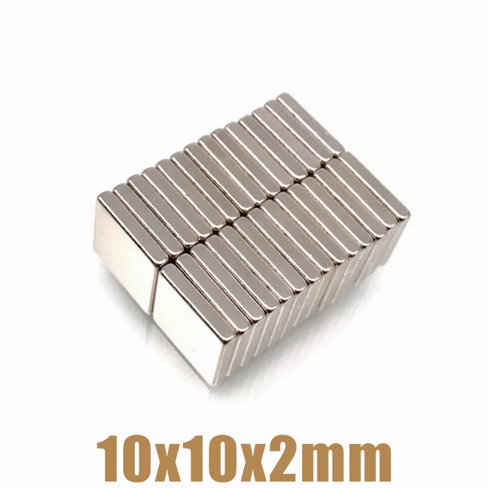 20-2000Pcs-10x10x2-Neodymium-Magnet-10-10-2-N35-NdFeB-Magnets-Block ...