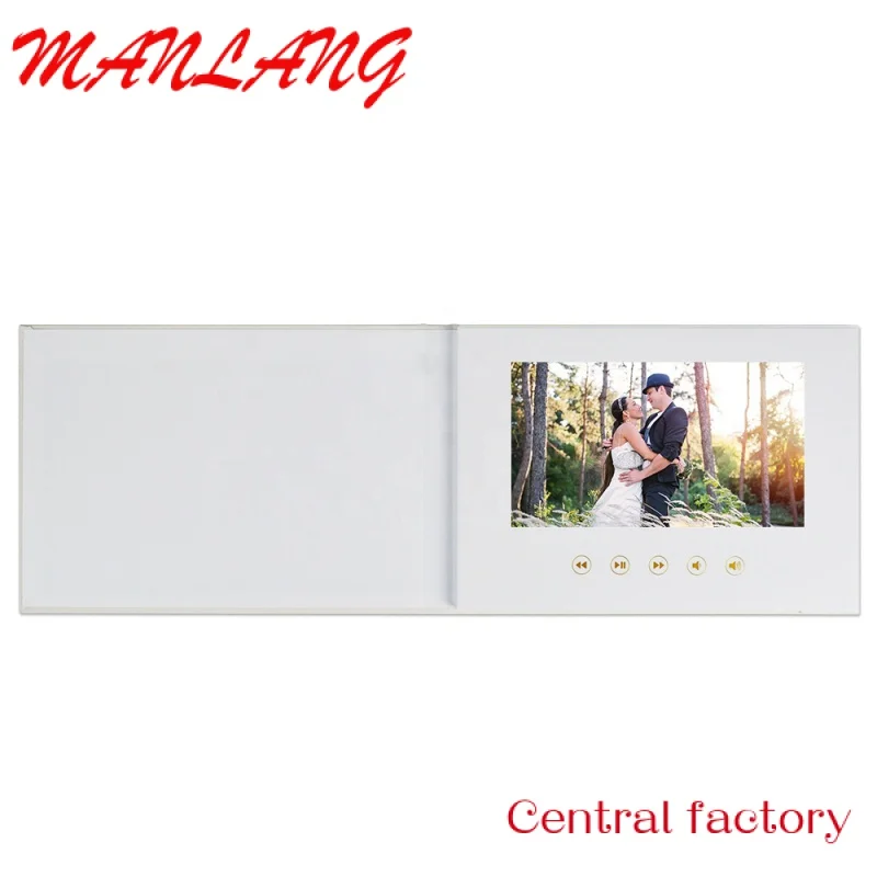 Custom-Custom-Digital-Invitation-Wedding-Book-Lcd-Screen-Greeting-Card ...