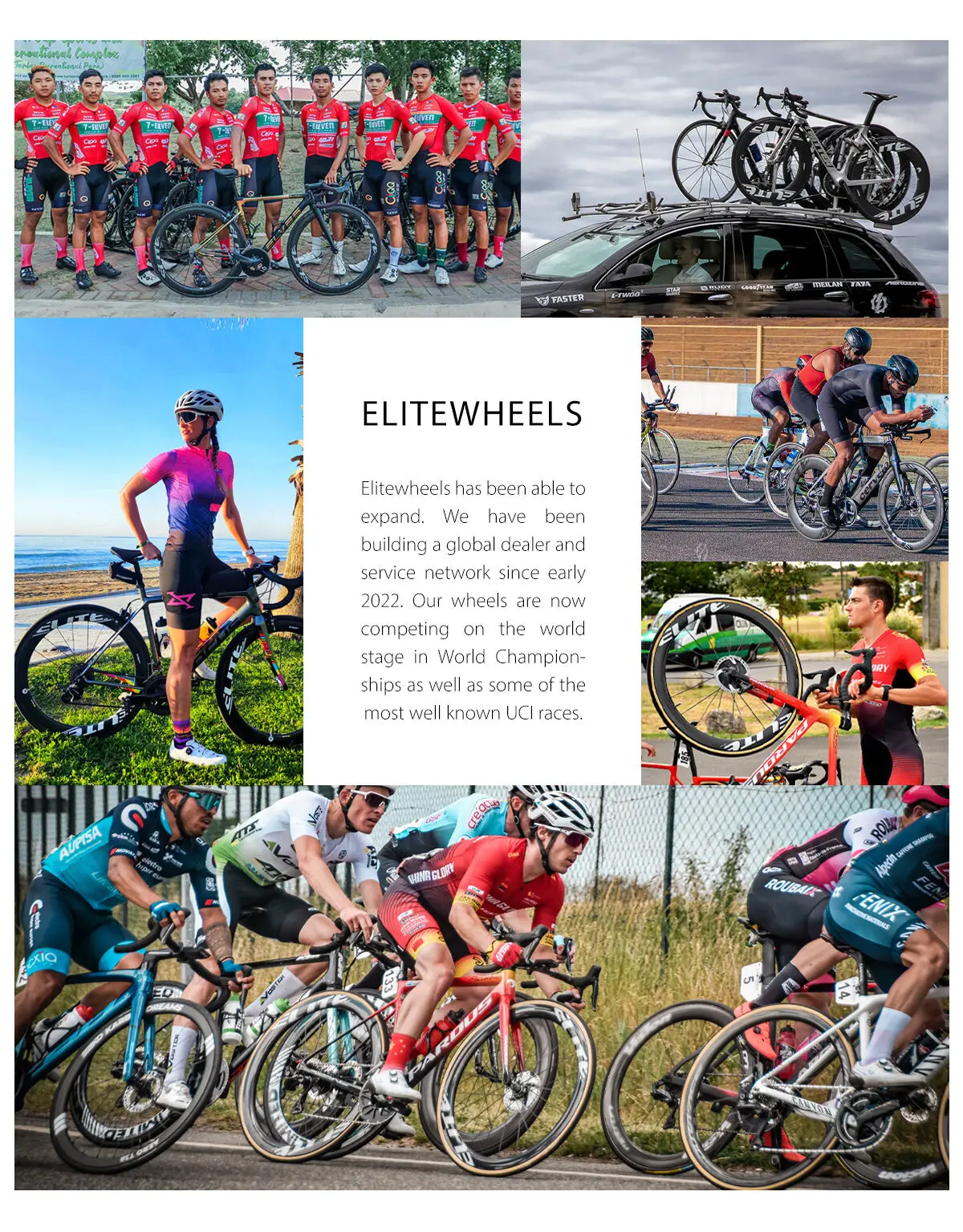 Elite wheels Carbon Räder Scheiben bremse 700c Rennrad Radsatz ent Uci ...