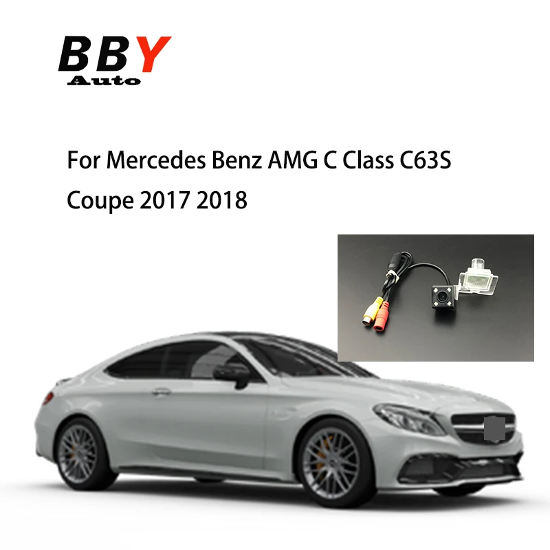 License Plate Camera For Mercedes Benz AMG C Class C63S Coupe 2017 2018 ...