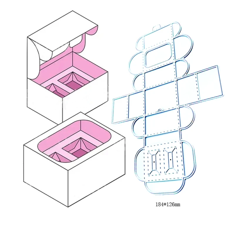 Diy Macaron Box Template