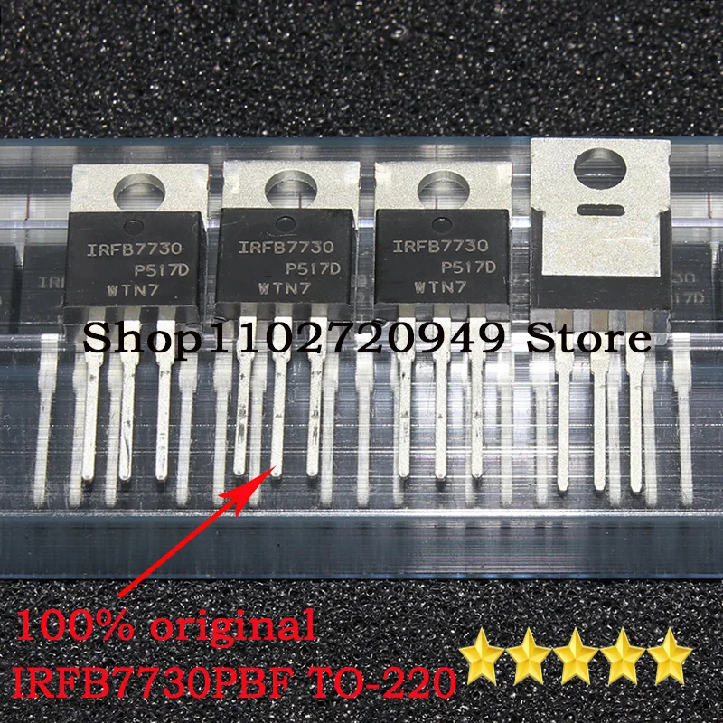10-50-100PCS-100-New-Original-IRFB7730-IRFB7730PBF-TO-220-N-channel-75V ...