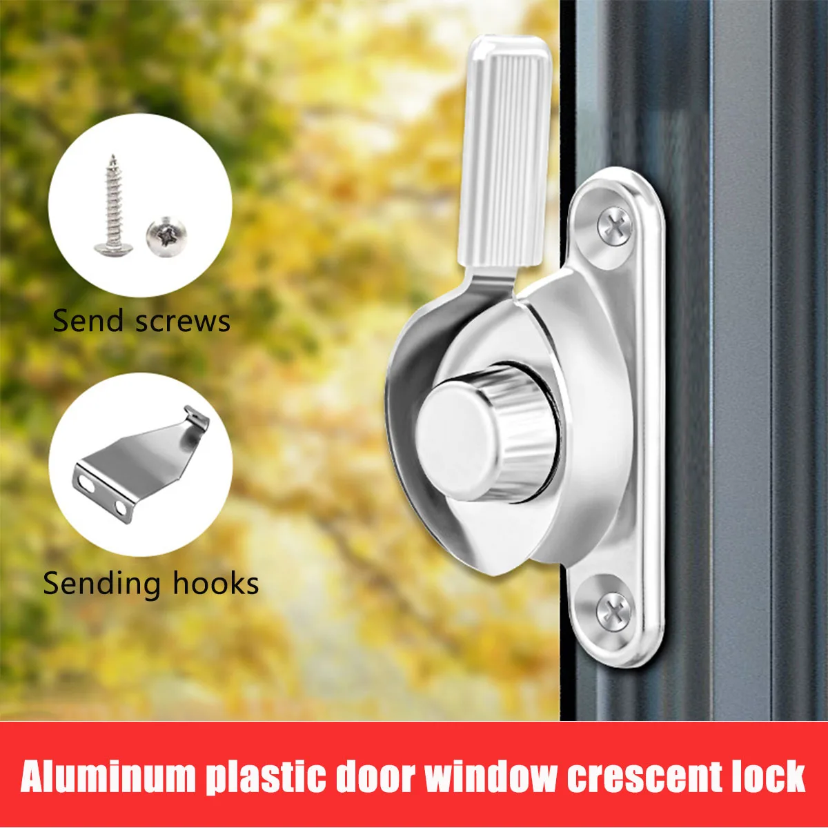 Crescent-Lock-for-Doors-and-Windows-Gate-Latch-Slide-Bolt-Latches-Lock ...