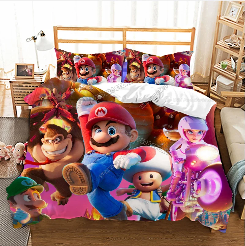 Luigi And Peach In Bed