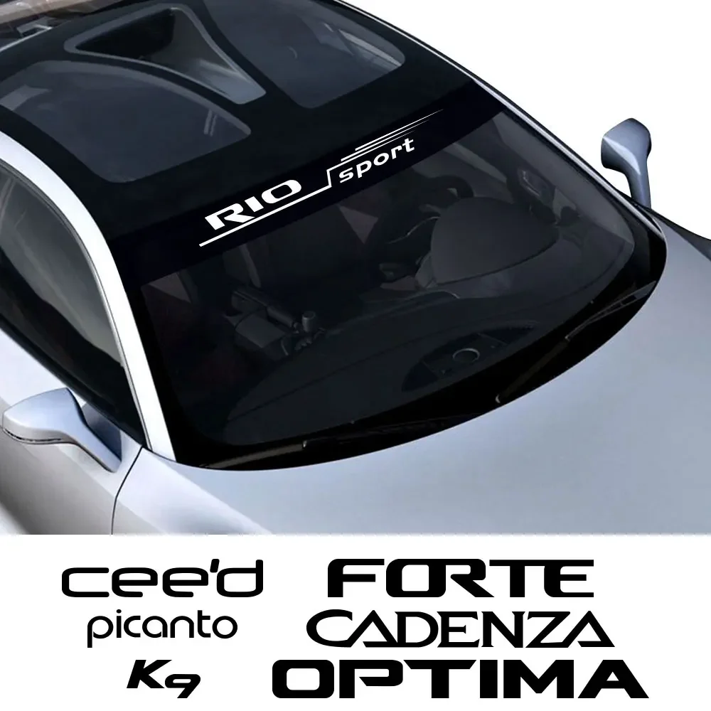 Car-Windshield-Sticker-For-Kia-Rio-Picanto-Ceed-Optima-Forte-Cadenza-K9 ...
