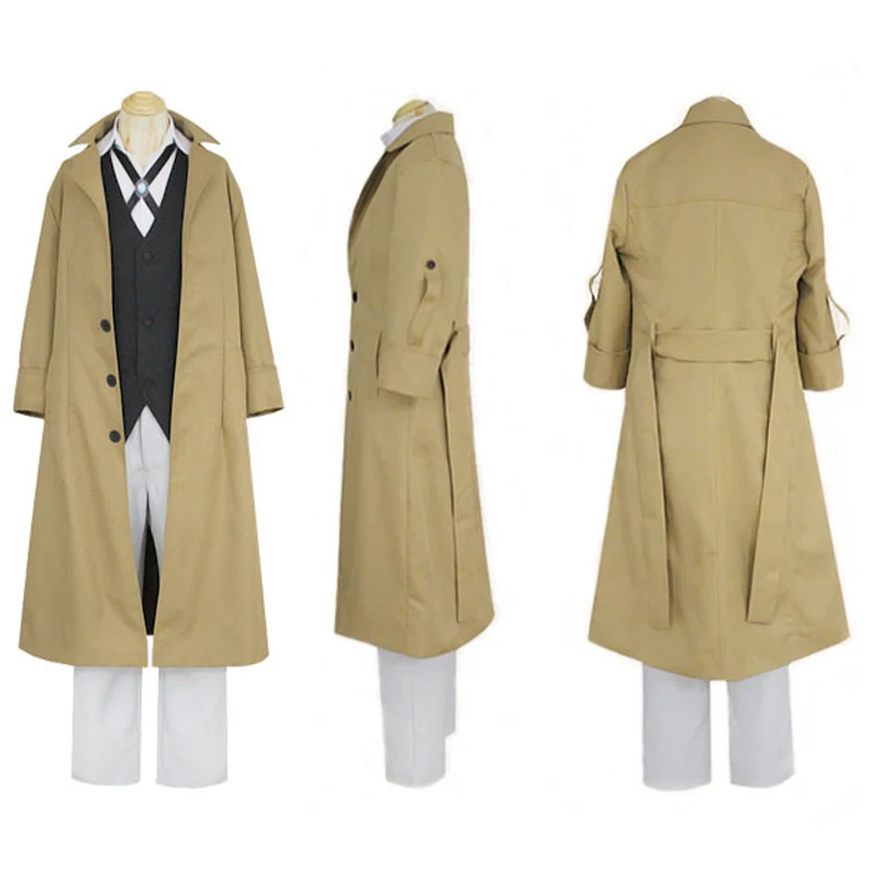 Anime Bungo Stray Dogs Armed Detective Agency Osamu Dazai Cosplay ...