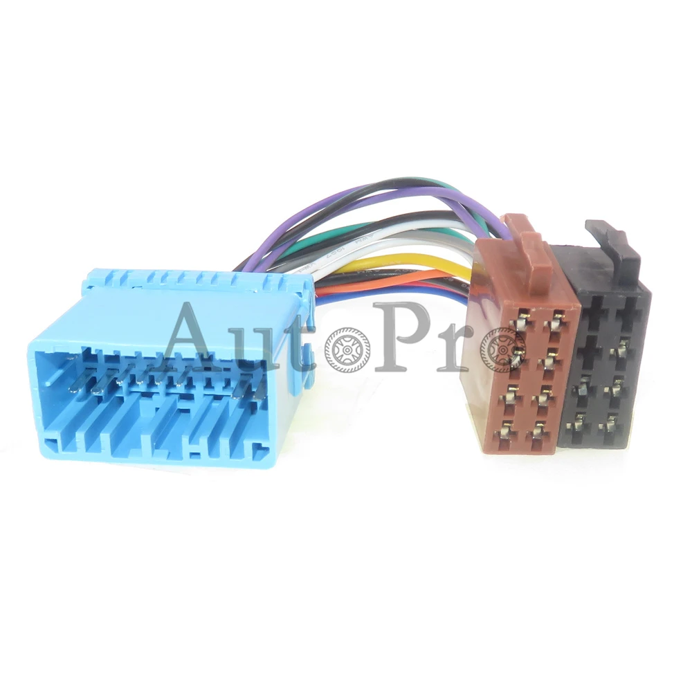 Adaptador de Radio estéreo para coche, conector ISO de Audio automático ...
