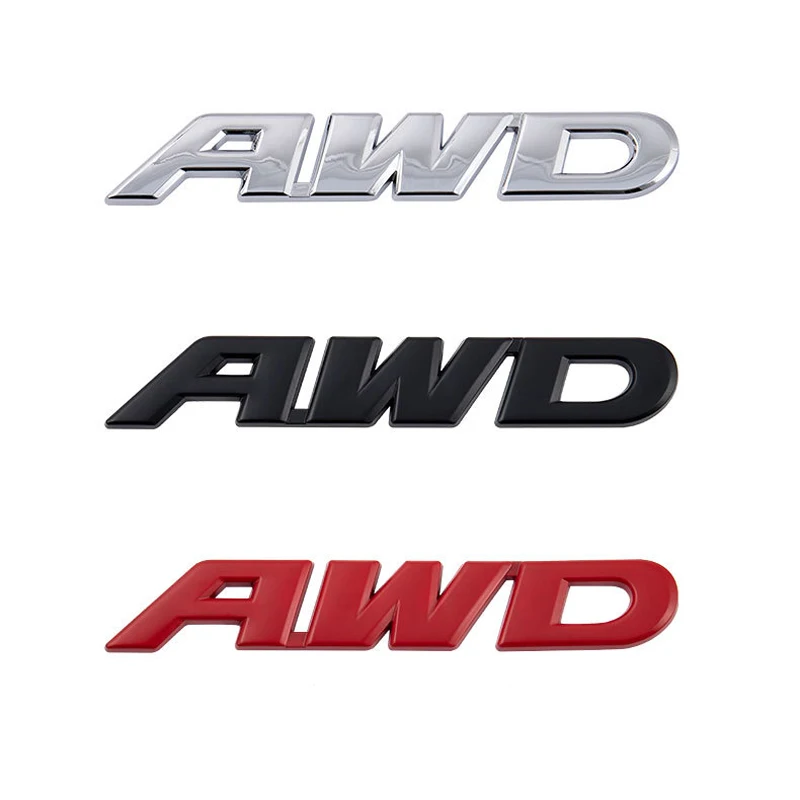 3D-Metal-Logo-AWD-Emblem-Letters-Car-Trunk-Decal-Fender-Badge-For-Honda ...