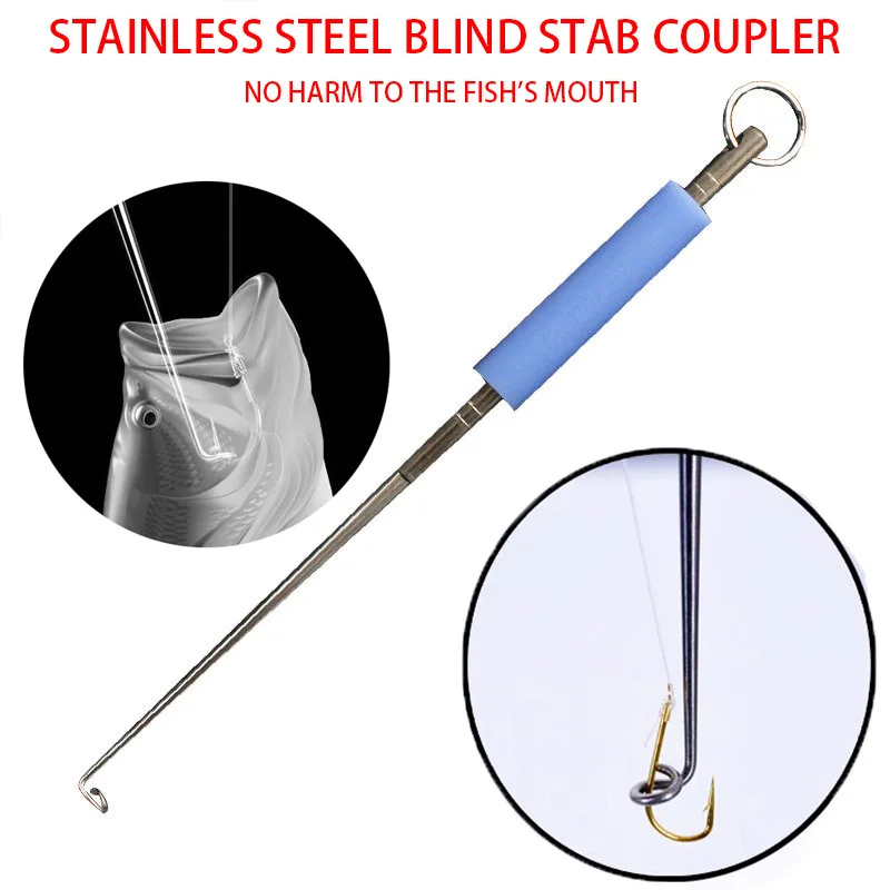 Fish Extractor - Fishing Fishhook Stainless Steel Fish U Hooks Tackle ...
