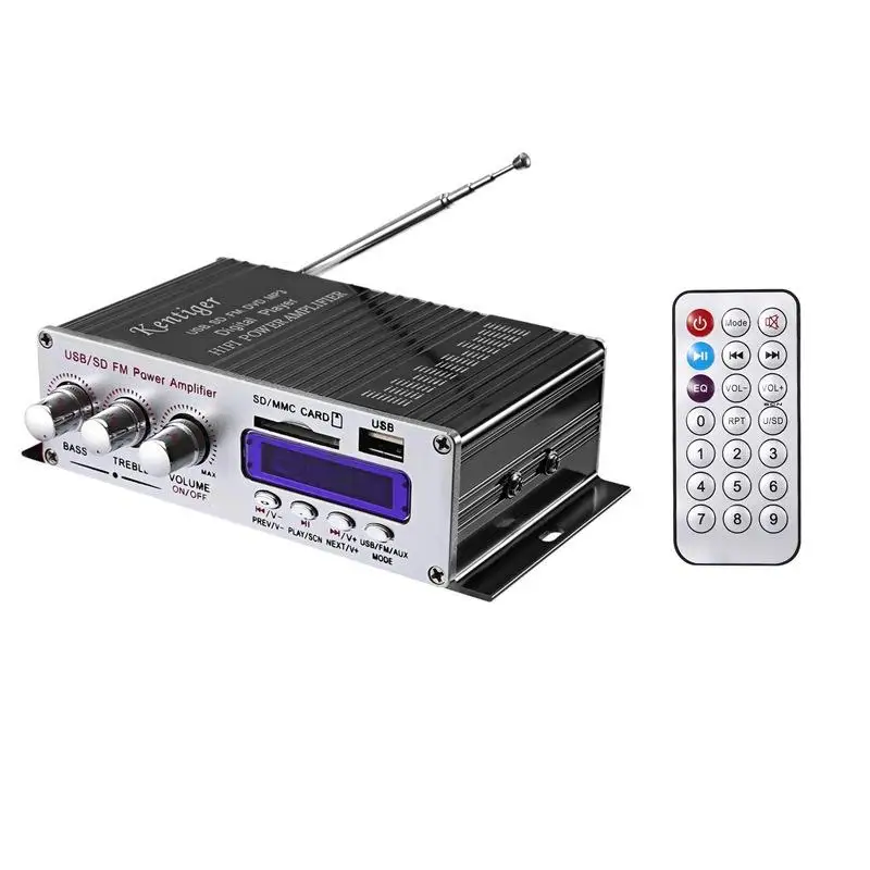 With-12V-Car-Power-Adapter-AV-Cable-Amplifier-With-USB-TF-FM-Play-AUX ...