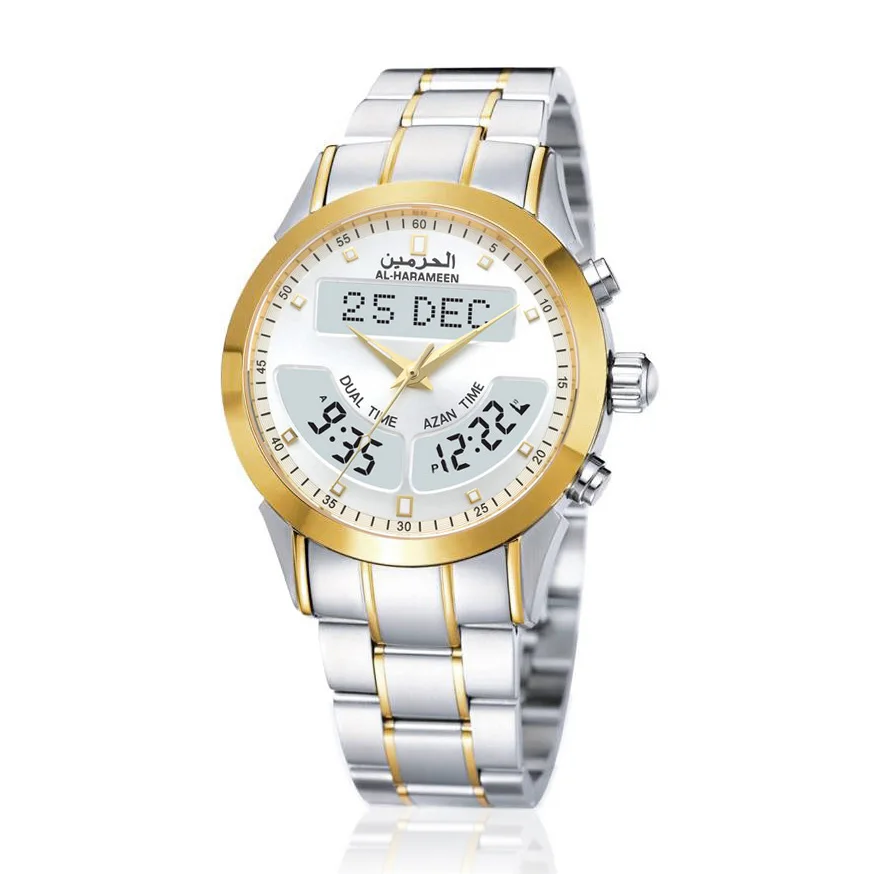 Arabic-Prayer-Watch-with-Adhan-Alarm-and-Auto-Qiblah-Direction-Azan ...