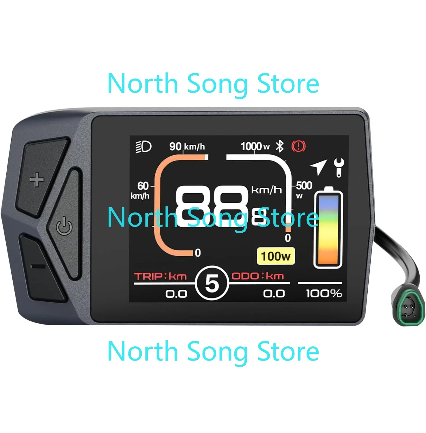 E-Bike EKD01 Display- 2.4" TFT Ebike Screen for BAFANG CAN Bus Mid ...