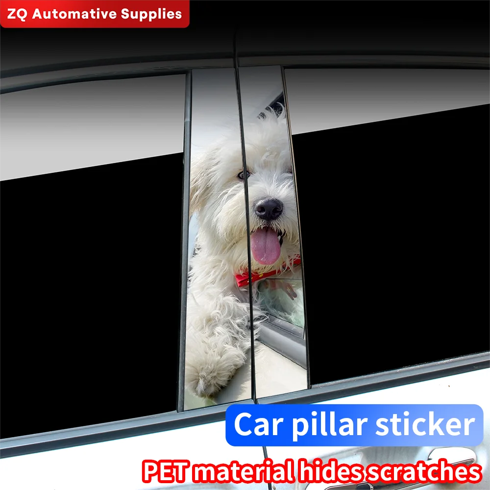 Cute-Dog-Car-Stickers-DIY-Auto-B-pillar-Waterproof-Sunscreen-Vinyl ...