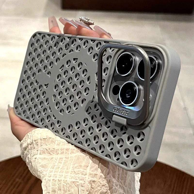 Luxury Magsafe Soft Dissipate Heat Phone Case For iPhone 11 12 13 14 15 ...