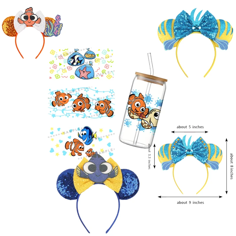 Newest Finding Nemo Inspired Disney Ears Headband Party Cosplay ...
