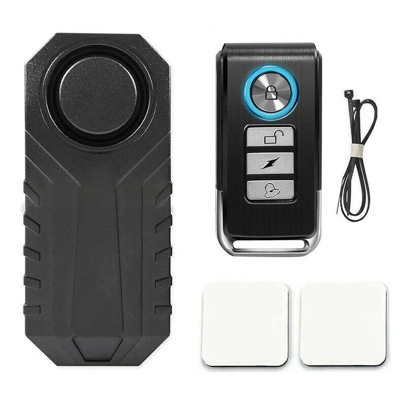 Wireless-Horn-Alarm-With-Remote-Control-113dB-Waterproof-Anti-theft ...