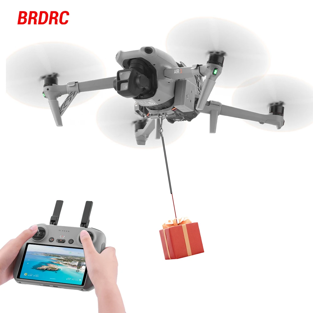 Airdrop-System-for-DJI-Air-3-Quick-Release-Thrower-for-Fishing-Marriage ...