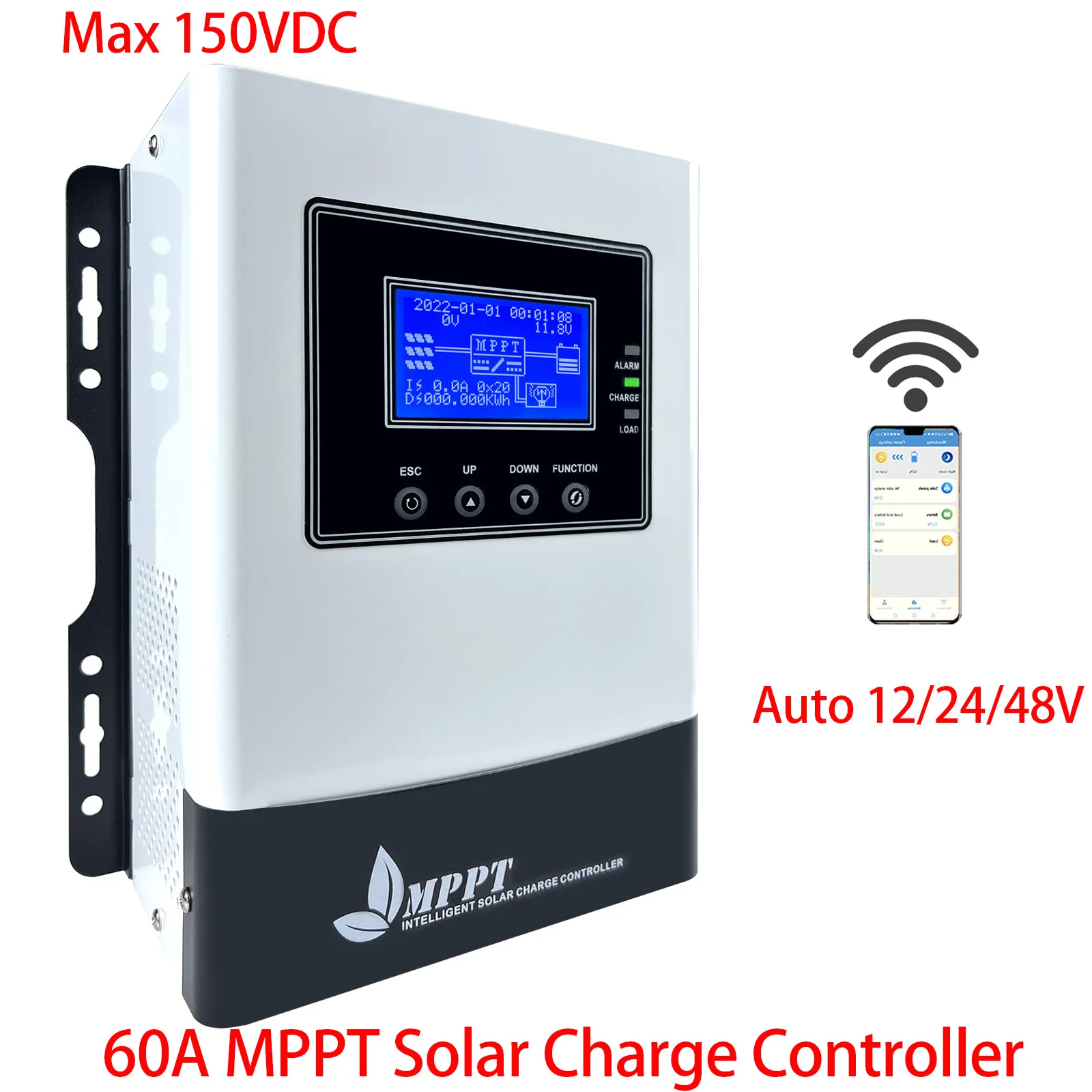 MPPT-150VDC-30A-40A-60A-Solar-Charge-Controller-PV-Photovoltaic ...