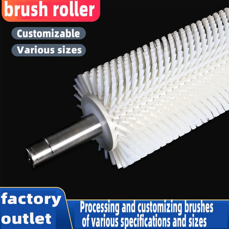 Industrial-brush-roller-drum-brush-cleaning-machine-brush-roller ...