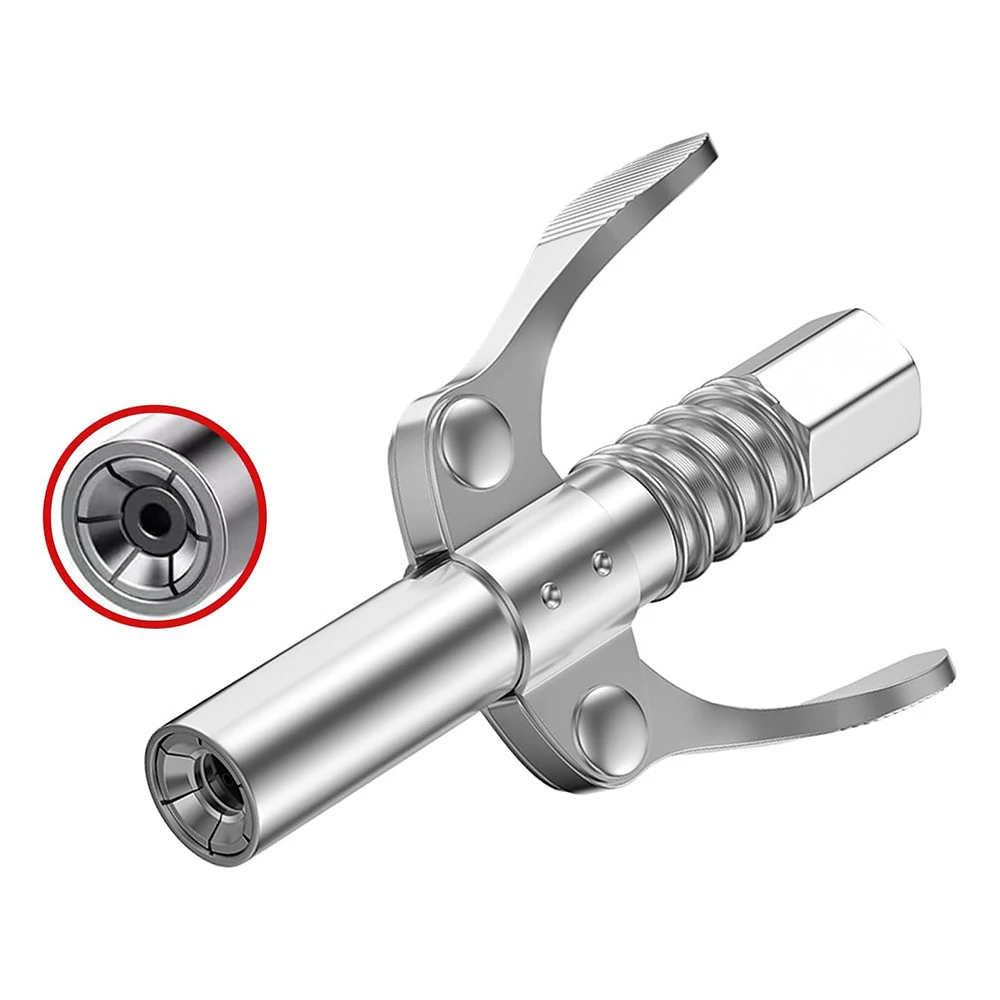 High Pressure Self-locking Flat Nozzle Single/double Handle Grease Gun ...