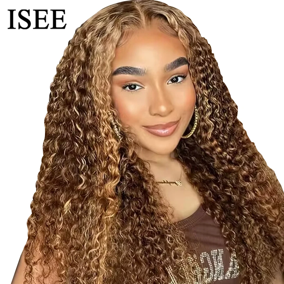 ISEE-Hair-Wear-And-Go-Water-Wave-Wig-Glueless-Highlight-Wig-Human-Hair ...