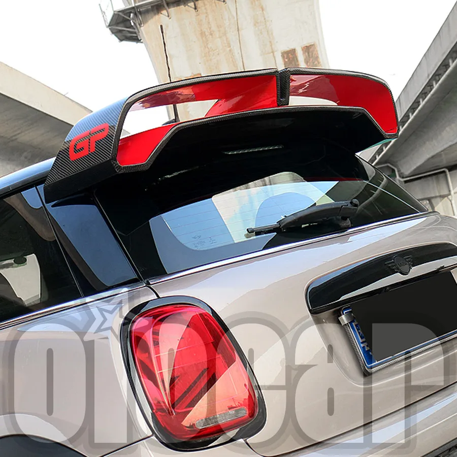 oiomotors-JCW-GP3-Style-Carbon-Fiber-Big-Rear-Spoiler-Roof-Wing-for-F55 ...